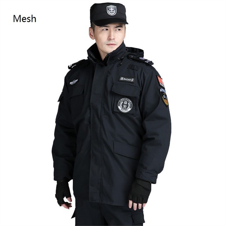 Police Uniform Jacket Mesh Winter Coat – China Loong Military Uniforms ...